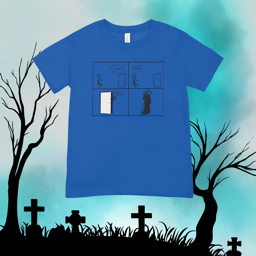 Knock Knock... The Reaper's Here Tee – BP Crafts
